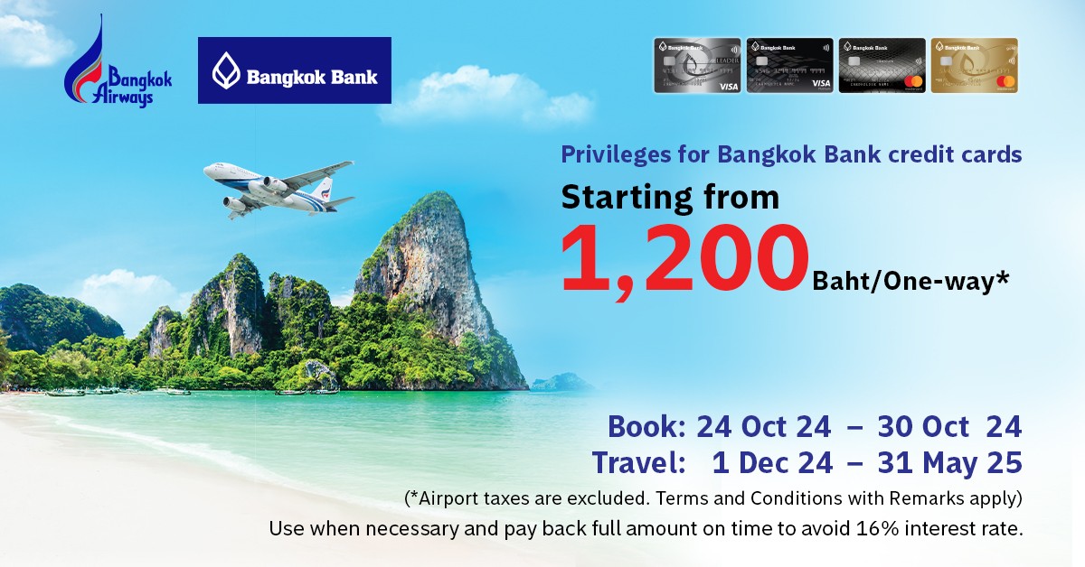 Exclusive Offer for Bangkok Bank Credit Card Members